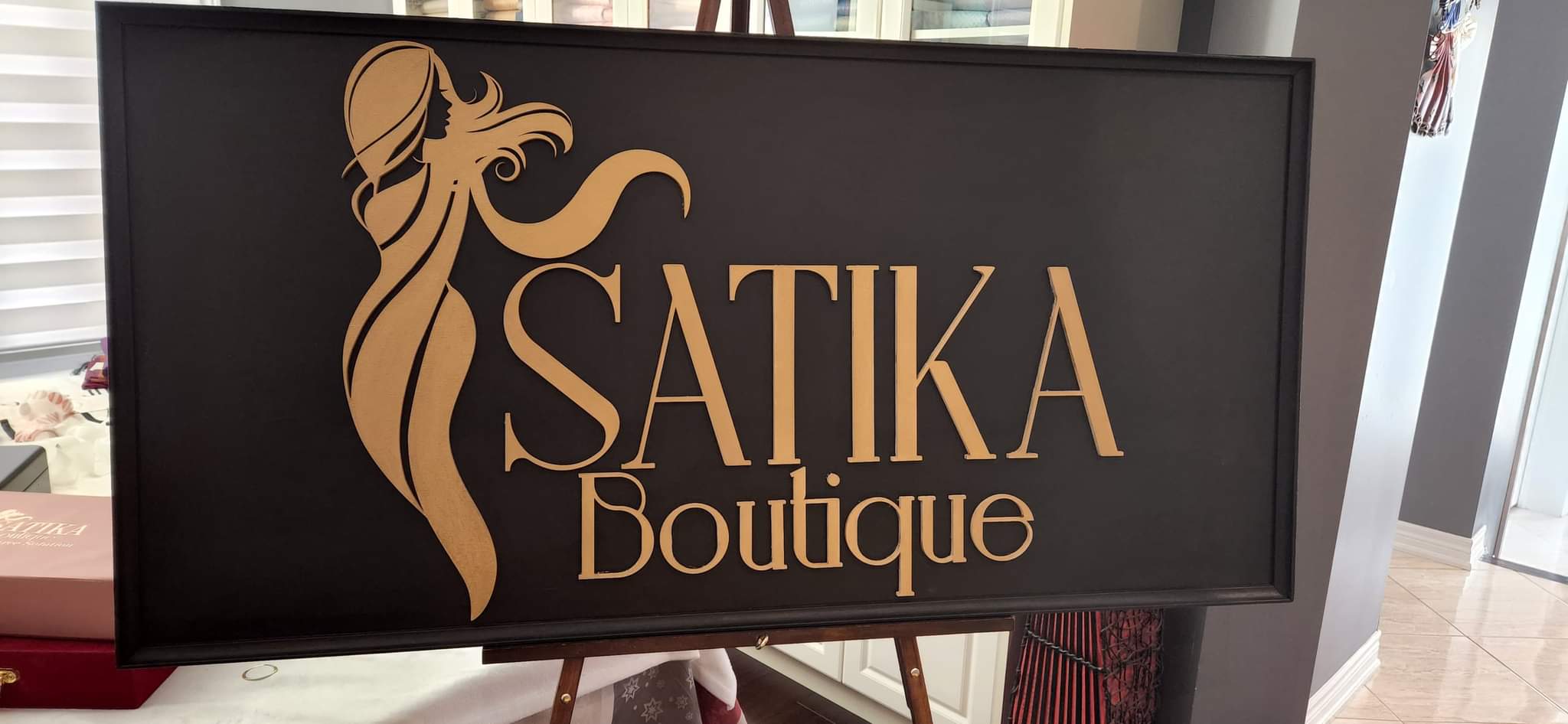 Hand crafting high quality, custom, all-wood baby name & event signs ...