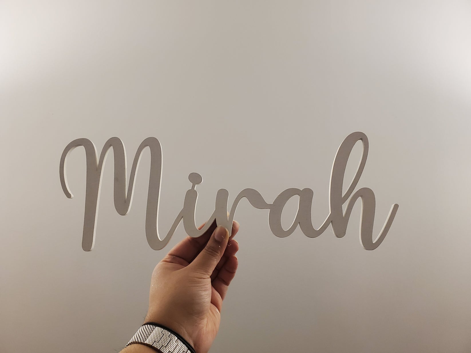 15" Custom Wood Name Wall Sign – Char & Beam